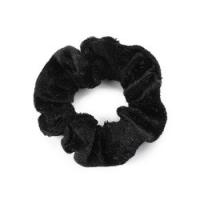 China Gold Velvet Elastic Hair Scrunchies 10cm Large Intestine Head Ring for Women for sale