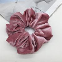 China Oversized Velvet Scrunchies for Women XXL Big Size 20cm Ponytail Holder Soft Hair Ties for sale