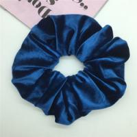 China Oversized Velvet Scrunchies for Women XXL Big Size 20cm Ponytail Holder Soft Hair Ties for sale