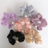 China Wholesale Custom Organza Silk Hair Ties for Curly Hair Sleeping 11cm 7g for sale
