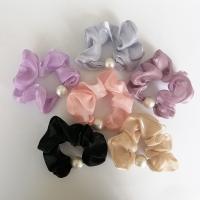 China Wholesale Custom Organza Silk Hair Ties for Curly Hair Sleeping 11cm 7g for sale