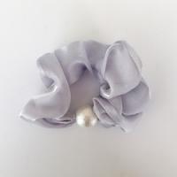 China Wholesale Custom Organza Silk Hair Ties for Curly Hair Sleeping 11cm 7g for sale