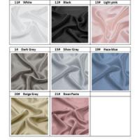 China 100% Pure Mulberry Silk Hair Scrunchies 19cm Oversized Elastic Hair Ties for Women for sale