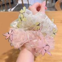 China Wholesale Large Hair Scrunchies 16cm Fabric Hair Bands for Girls Non-Slip Elastic Scrunchie for sale