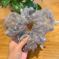 China Wholesale Large Hair Scrunchies 16cm Fabric Hair Bands for Girls Non-Slip Elastic Scrunchie for sale