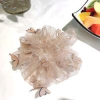 China Wholesale Large Hair Scrunchies 16cm Fabric Hair Bands for Girls Non-Slip Elastic Scrunchie for sale