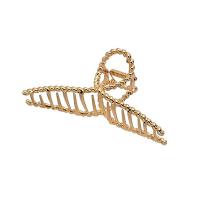 China Gold Plated Alloy Hair Claw Clip Fashion Bobby Pin for Thick Hair 6 Shapes HSTC026 for sale