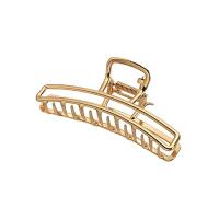 China Gold Plated Alloy Hair Claw Clip Fashion Bobby Pin for Thick Hair 6 Shapes HSTC026 for sale