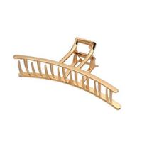 China Gold Plated Alloy Hair Claw Clip Fashion Bobby Pin for Thick Hair 6 Shapes HSTC026 for sale
