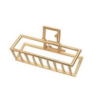 China Gold Plated Alloy Hair Claw Clip Fashion Bobby Pin for Thick Hair 6 Shapes HSTC026 for sale