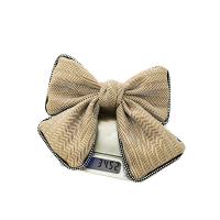 China Fabric Hair Clip 20cm Handmade Bow Hairpin for Girls Daily Decoration OEM ODM for sale