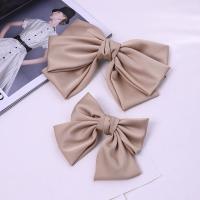 China Korean Bowknot Headband for Baby Girls Elastic Satin Hair Accessory 22cmx17cm for sale