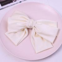 China Korean Bowknot Headband for Baby Girls Elastic Satin Hair Accessory 22cmx17cm for sale