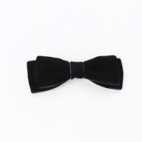 China Velvet Bow Bobby Pin Hair Clip 8cm Duckbill Clip for Girls Fashion Hair Accessories for sale
