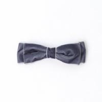 China Velvet Bow Bobby Pin Hair Clip 8cm Duckbill Clip for Girls Fashion Hair Accessories for sale