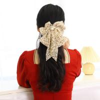 China Korean Decorative Butterfly Flower Pearl Hair Clip Alloy Pop Open 15cm x 22cm for sale