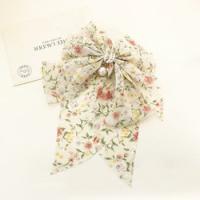 China Korean Decorative Butterfly Flower Pearl Hair Clip Alloy Pop Open 15cm x 22cm for sale