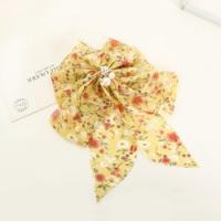 China Korean Decorative Butterfly Flower Pearl Hair Clip Alloy Pop Open 15cm x 22cm for sale