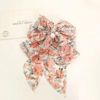 China Korean Decorative Butterfly Flower Pearl Hair Clip Alloy Pop Open 15cm x 22cm for sale