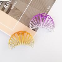 China Wholesale Medium Alloy Butterfly Hair Claw Clip 7.5cm 8cm Gradual Change Colorful for Women Girls for sale