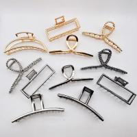 China Alloy Metal Claw Hair Clip 11.5cm for Thick Hair Gold Silver Gun Black for sale
