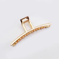 China Alloy Metal Claw Hair Clip 11.5cm for Thick Hair Gold Silver Gun Black for sale