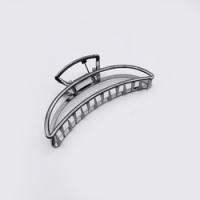 China Alloy Metal Claw Hair Clip 11.5cm for Thick Hair Gold Silver Gun Black for sale