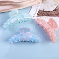 China Acetate Acrylic Hair Claw Clip Tortoise Shell Strong Hold for Thick Hair 10.5cm for sale