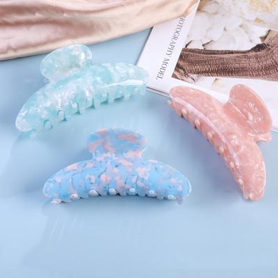 China Acetate Acrylic Hair Claw Clip Tortoise Shell Strong Hold for Thick Hair 10.5cm for sale