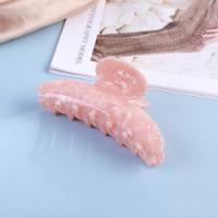 China Acetate Acrylic Hair Claw Clip Tortoise Shell Strong Hold for Thick Hair 10.5cm for sale
