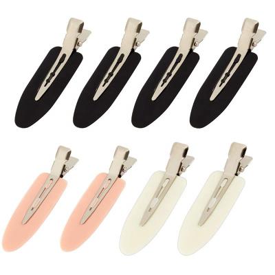 China Mini Decorative Hair Clips No Crease Acrylic Makeup Edge 8g 8 Colors Plastic Resin for sale