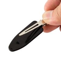 China Mini Decorative Hair Clips No Crease Acrylic Makeup Edge 8g 8 Colors Plastic Resin for sale