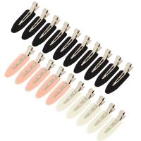 China Mini Decorative Hair Clips No Crease Acrylic Makeup Edge 8g 8 Colors Plastic Resin for sale
