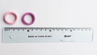 China Wholesale Nylon Hair Ties 50 Pcs Per Set 3cm Towel Elastic Baby Hair Bands for Girls for sale