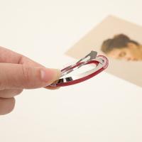 China Matte Acrylic Hair Clips Set 10 Pcs 5.3cm Simple Decorative Barrettes for Girls Children for sale