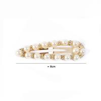 China Pearl Claw Hair Clip 8cm Korean Style Round Square Triangle Hair Accessory for Women Girls for sale
