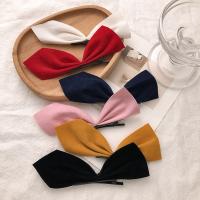 China Velvet Cat Ear Duckbill Hair Clip for Girls Women Solid Color Fashion Hair Accessories 2 Pack for sale