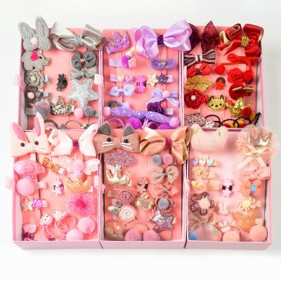 China Kids Hair Ties Elastic Rubber Bands Cartoon Hair Accessories for Girls 6 Month Old Curly Hair 17.5cm for sale
