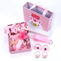 China Kids Hair Ties Elastic Rubber Bands Cartoon Hair Accessories for Girls 6 Month Old Curly Hair 17.5cm for sale