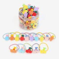 China Childrens Animal Bear Elastic Scrunchie Hairband 8.5x8.5x6.5cm Color Hair Ties for Girls for sale