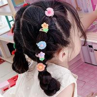 China Childrens Animal Bear Elastic Scrunchie Hairband 8.5x8.5x6.5cm Color Hair Ties for Girls for sale