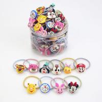 China Childrens Animal Bear Elastic Scrunchie Hairband 8.5x8.5x6.5cm Color Hair Ties for Girls for sale