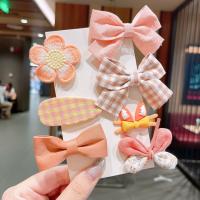 China Wholesale Fabric Hair Clip Bow for Girls 0.03kg Cute Princess Sweet Baby Hair Accessories for sale