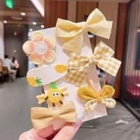 China Wholesale Fabric Hair Clip Bow for Girls 0.03kg Cute Princess Sweet Baby Hair Accessories for sale