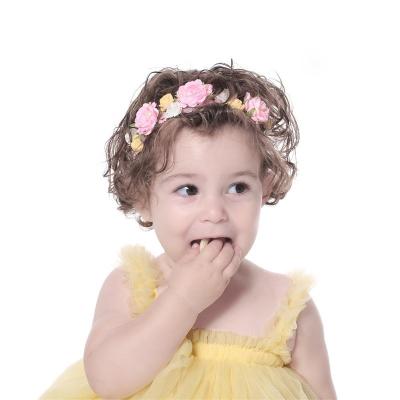 China Baby Nylon Hair Band 16x4cm Elastic Infant Headband for Birthday Photo Props Girls Accessories for sale