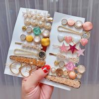 China Wholesale Resin Hair Clip Claw Pearl Wedding Hairgrip Women 10x8x2cm for sale