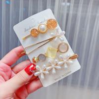 China Wholesale Resin Hair Clip Claw Pearl Wedding Hairgrip Women 10x8x2cm for sale