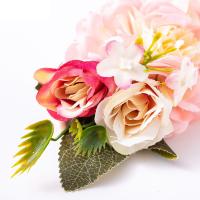 China Baby Girls Floral Headband 15x8cm Nylon Stretchable Hair Accessories for 3-24 Month Old for sale