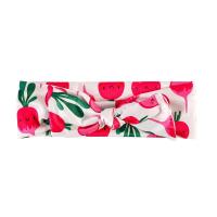 China Baby Rabbit Ear Shape Infant Headband 22x6.5cm Soft Stretch Fabric Hair Accessories for Girls for sale