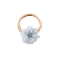 China Elastic Baby Girl Headband Adjustable Nylon Turban 14x10cm Soft Stretchy Infant Hair Band for sale